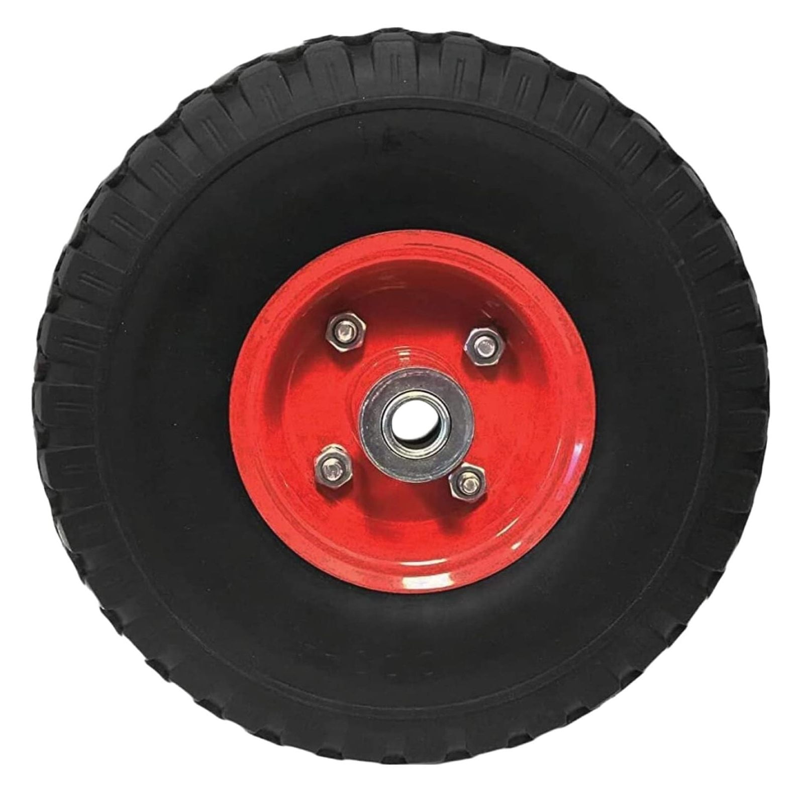 Heavy Duty Flat 10" Tire Wheels, Extra Wide Tires for Wagon, Dolly ...