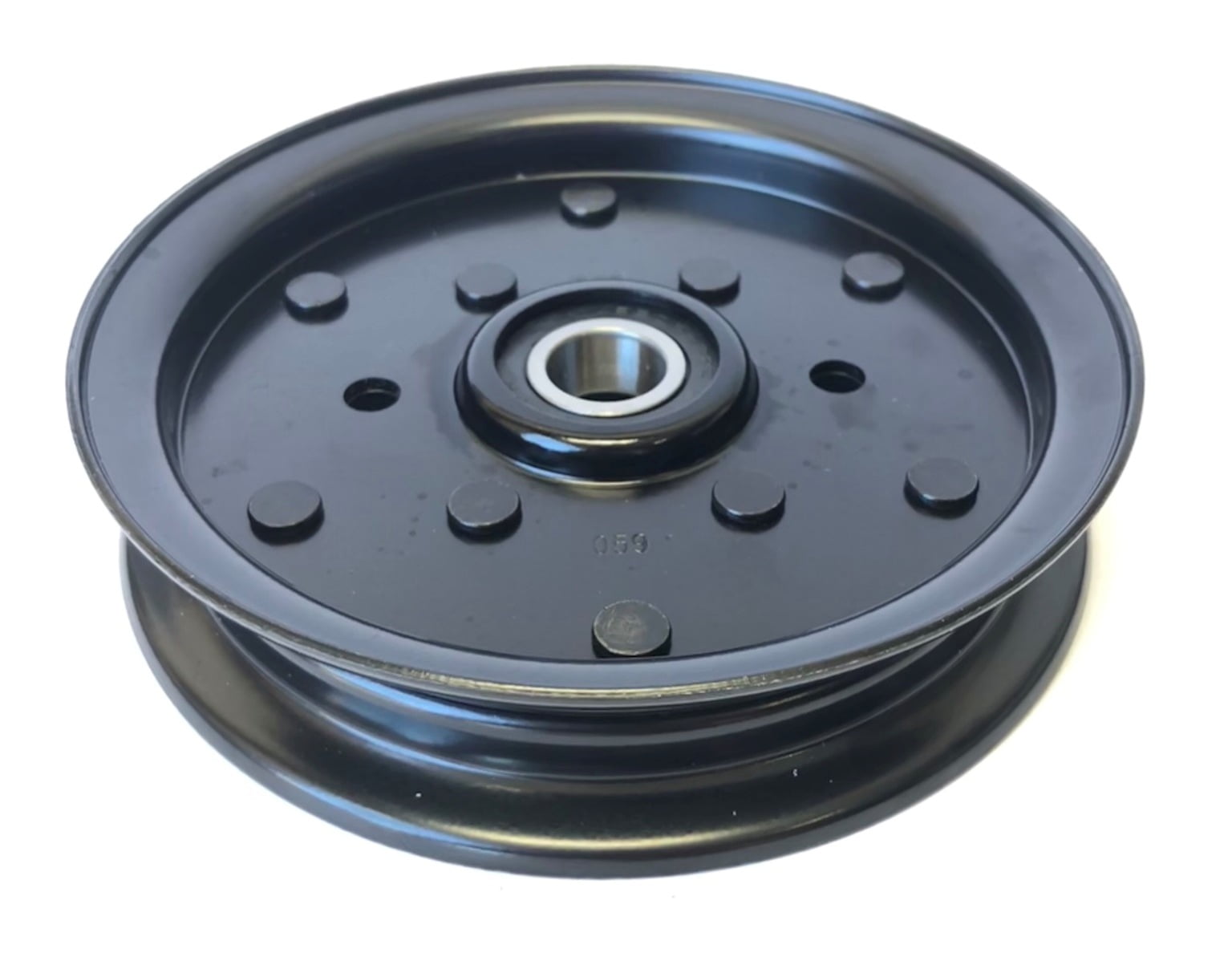 Heavy Duty Flat Idler Pulley Compatible With: Hustler Pulley Part ...