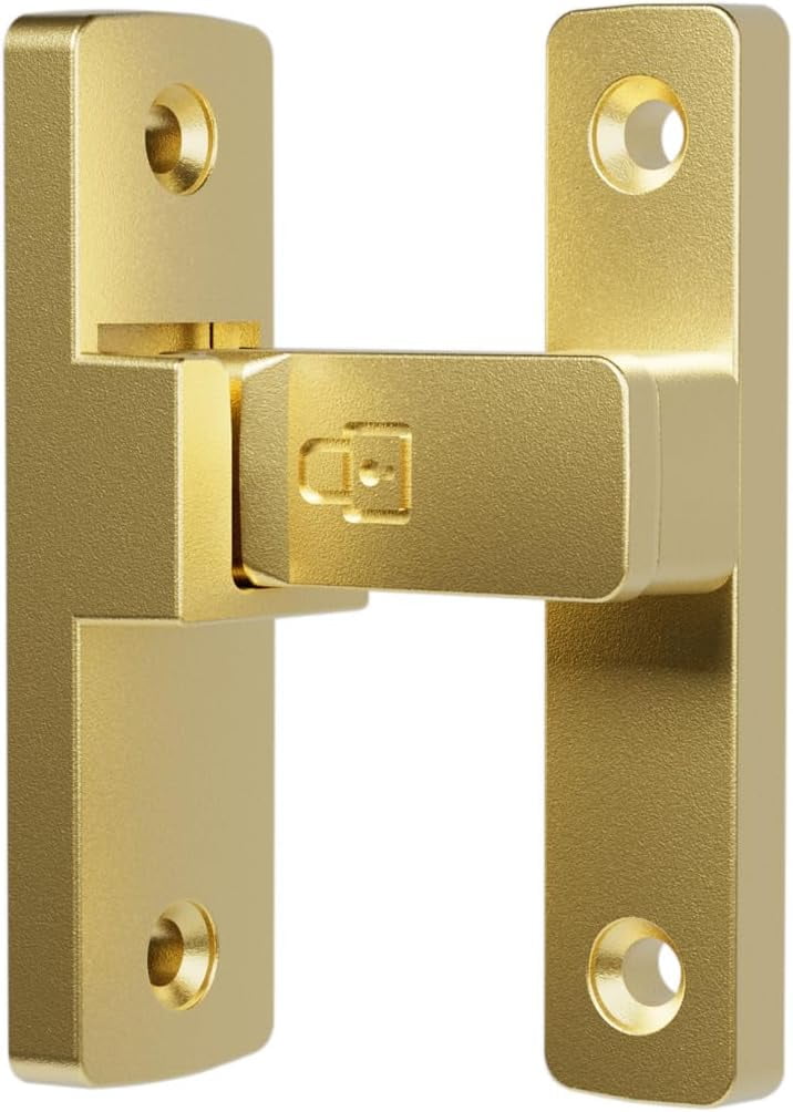 Heavy-Duty Flip Latch Lock 90/180 Degree Sliding/Swinging Door Lock ...