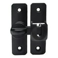Heavy-Duty Flip Latch Lock 90 Degree Sliding/Swinging Door Lock Latch ...