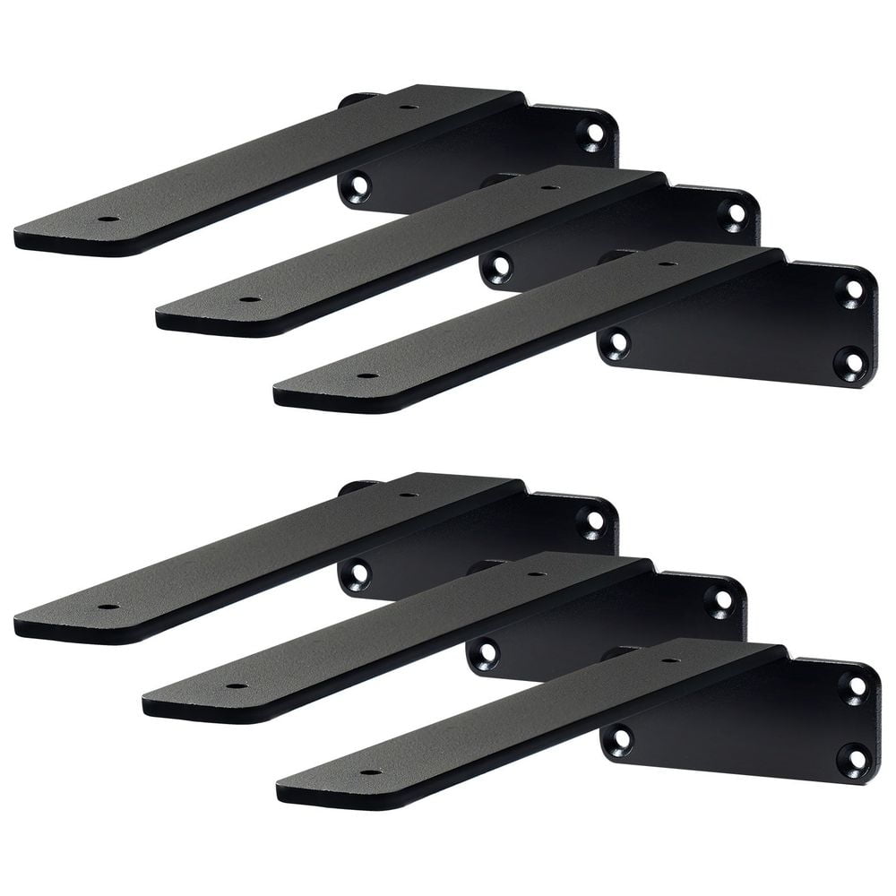 Heavy Duty Float Stand 8ft x 4ft, 6-Piece Set of Matte Black Steel L ...