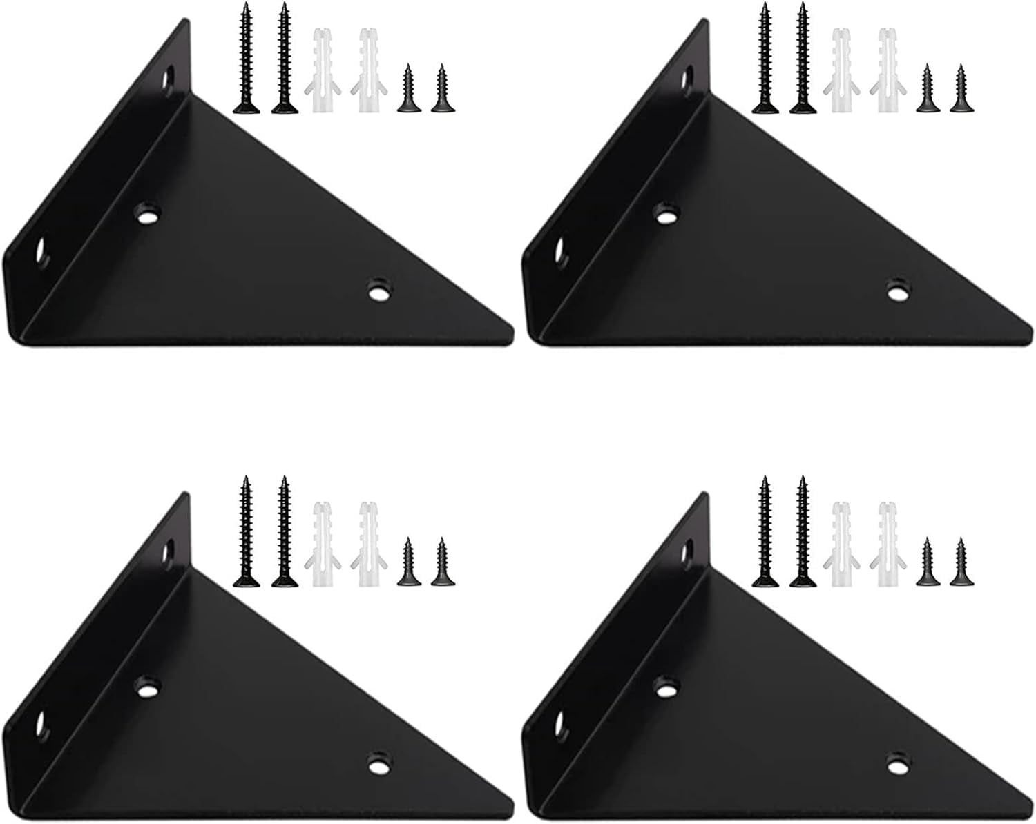 Heavy Duty Floating Shelf Brackets, Invisible Design for Neat ...