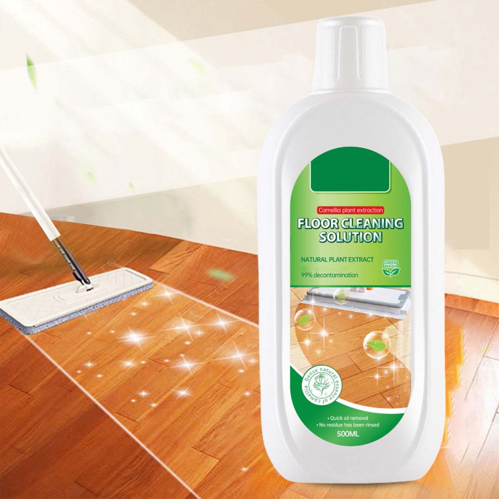 Heavy Duty Floor Cleaner for Ceramic Tile and Wood Floors 500ml Stain ...