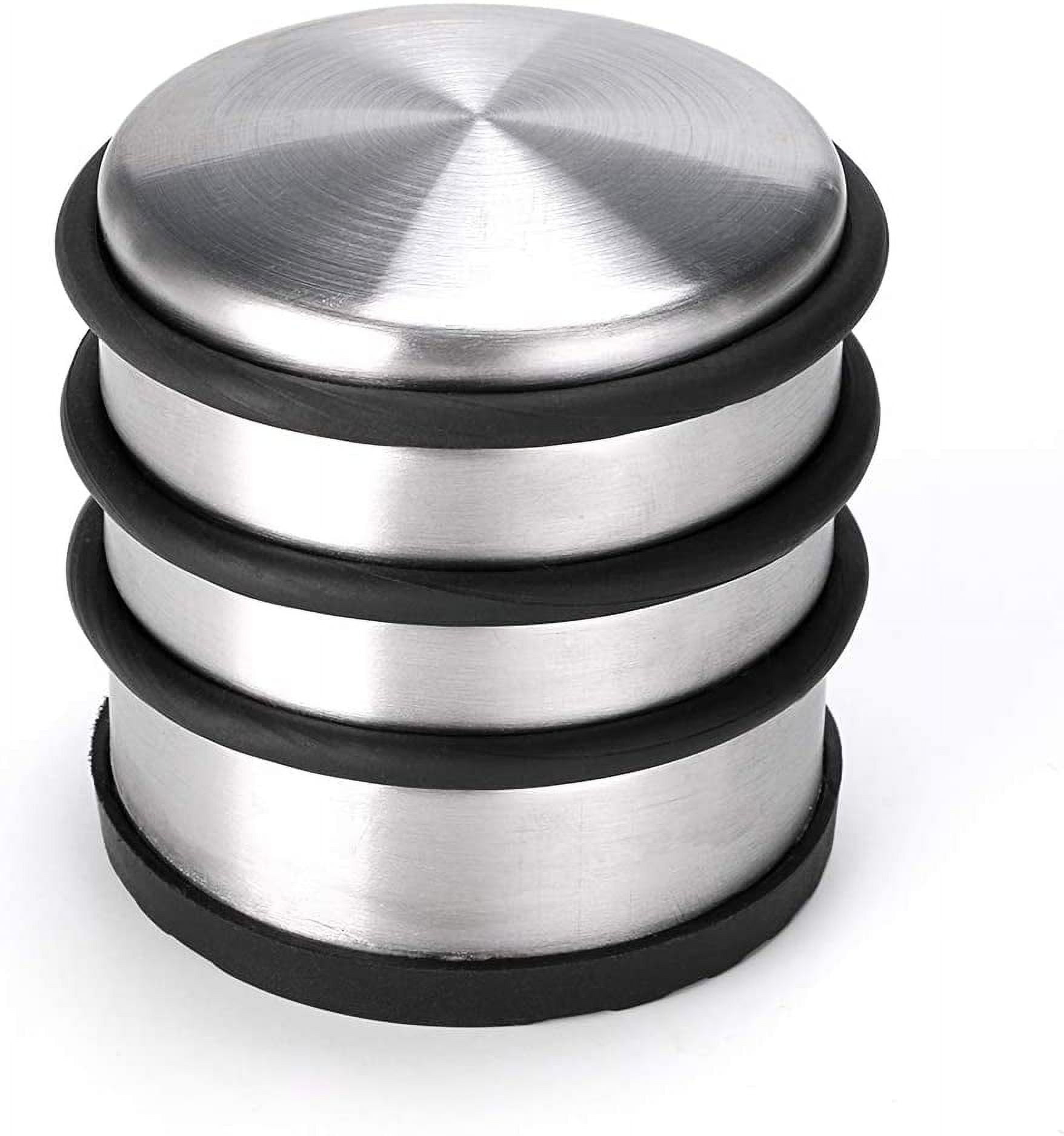 Heavy Duty Floor Door Stopper No Drill, Durability Stainless Steel Door ...