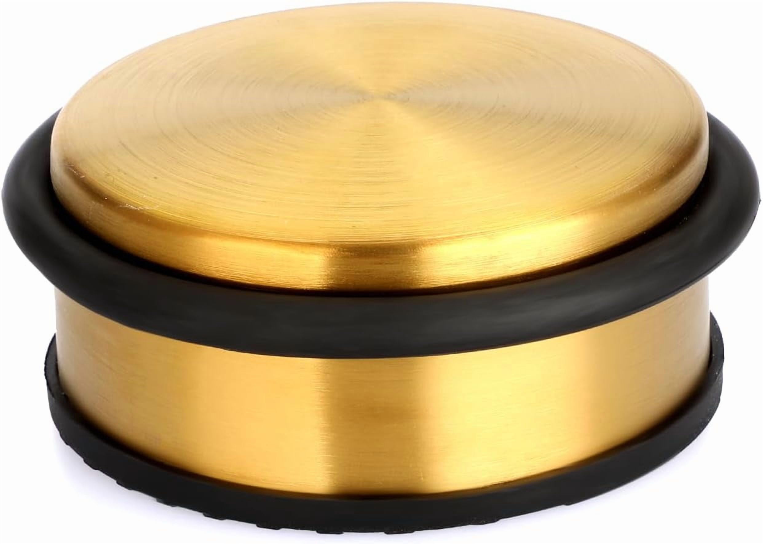 Heavy Duty Floor Door Stopper No Drill, Durability Stainless Steel Door ...