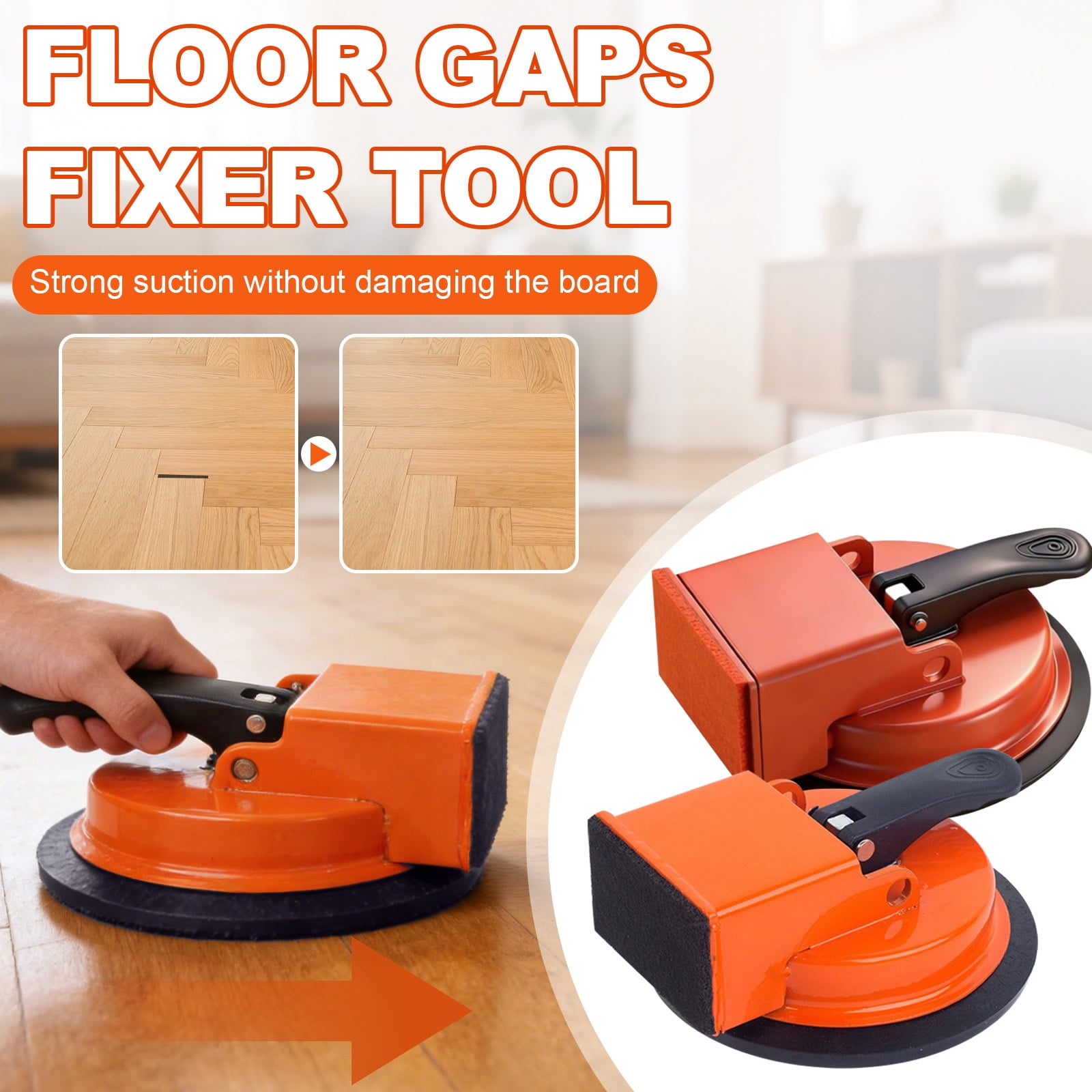 Heavy Duty Floor Fixer Tool, Laminate Flooring Tools With Enhanced ...