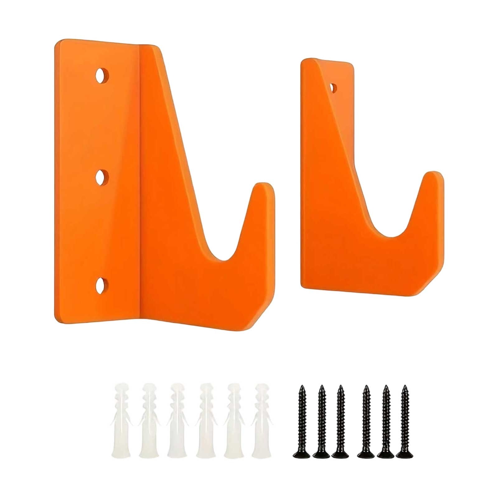 Heavy Duty Floor Jack Wall Mount Hooks 2 Pack Garage Storage Hangers ...