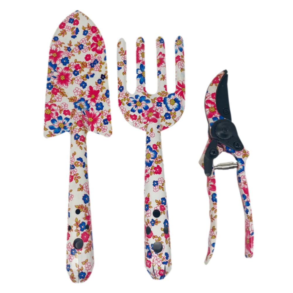 Heavy Duty Floral Gardening Tools Kit Including Hand Trowel Garden ...