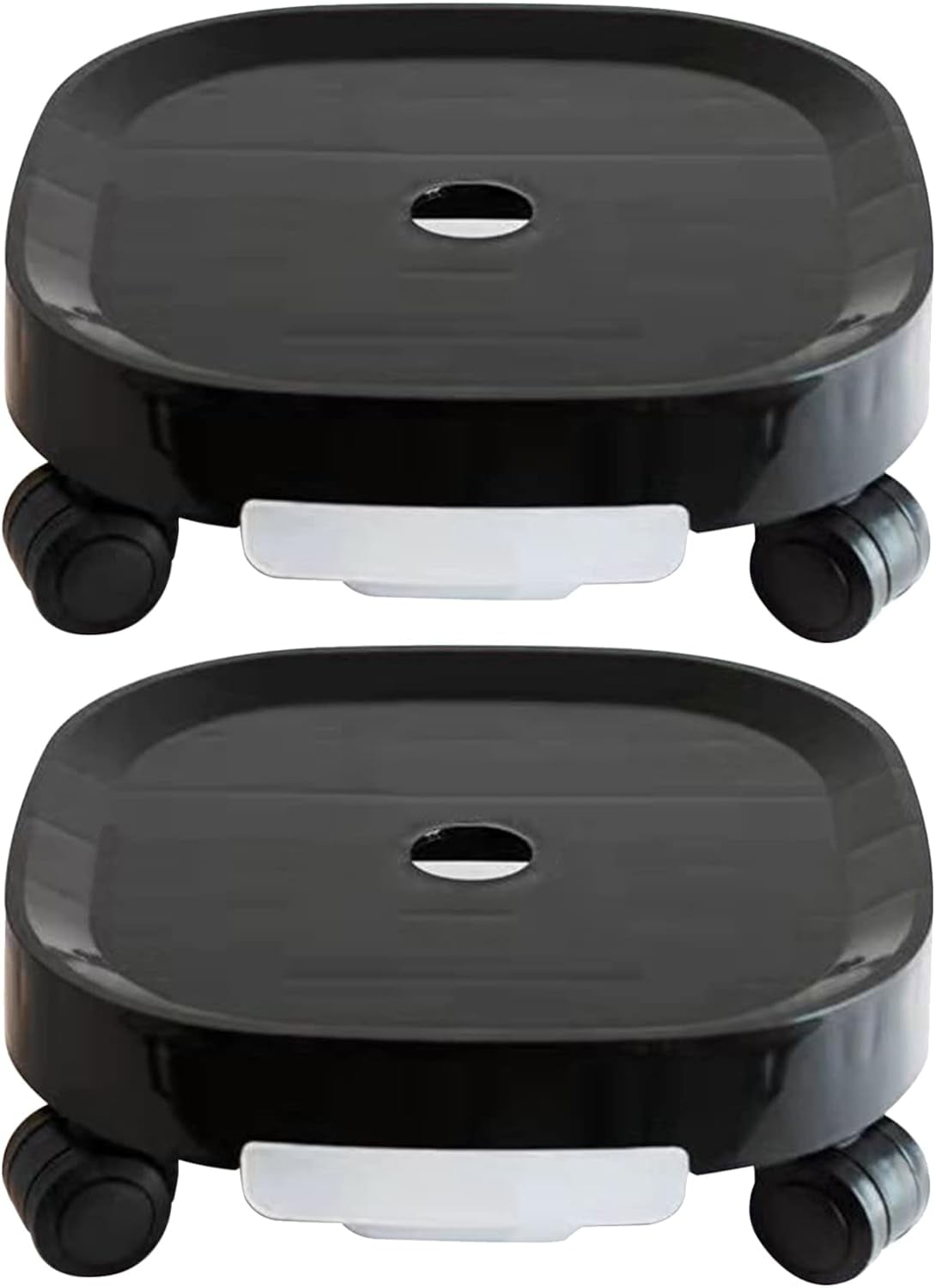 Heavy Duty Flower Pot Casters with Universal Wheels - Walmart.com