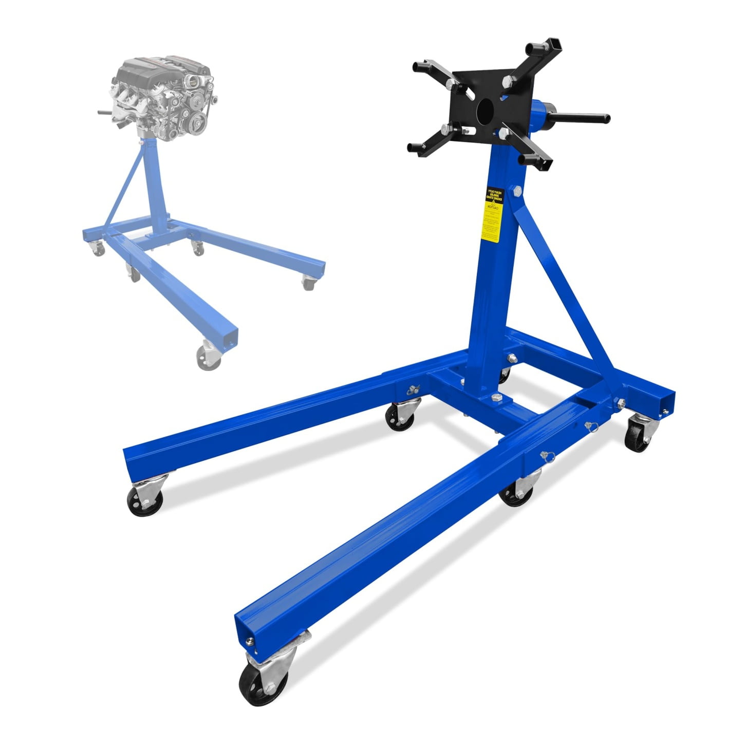 Heavy Duty Foldable Engine Stand 2000LBS Capacity, 360 Degree Rotating ...