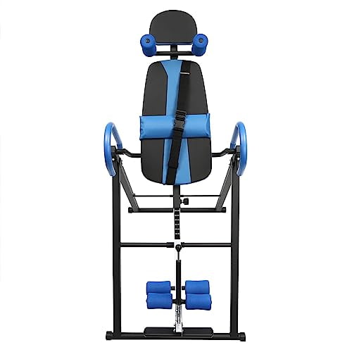 Heavy Duty Foldable Inversion Table, Extended Ankle Lock Handle, Innova ...