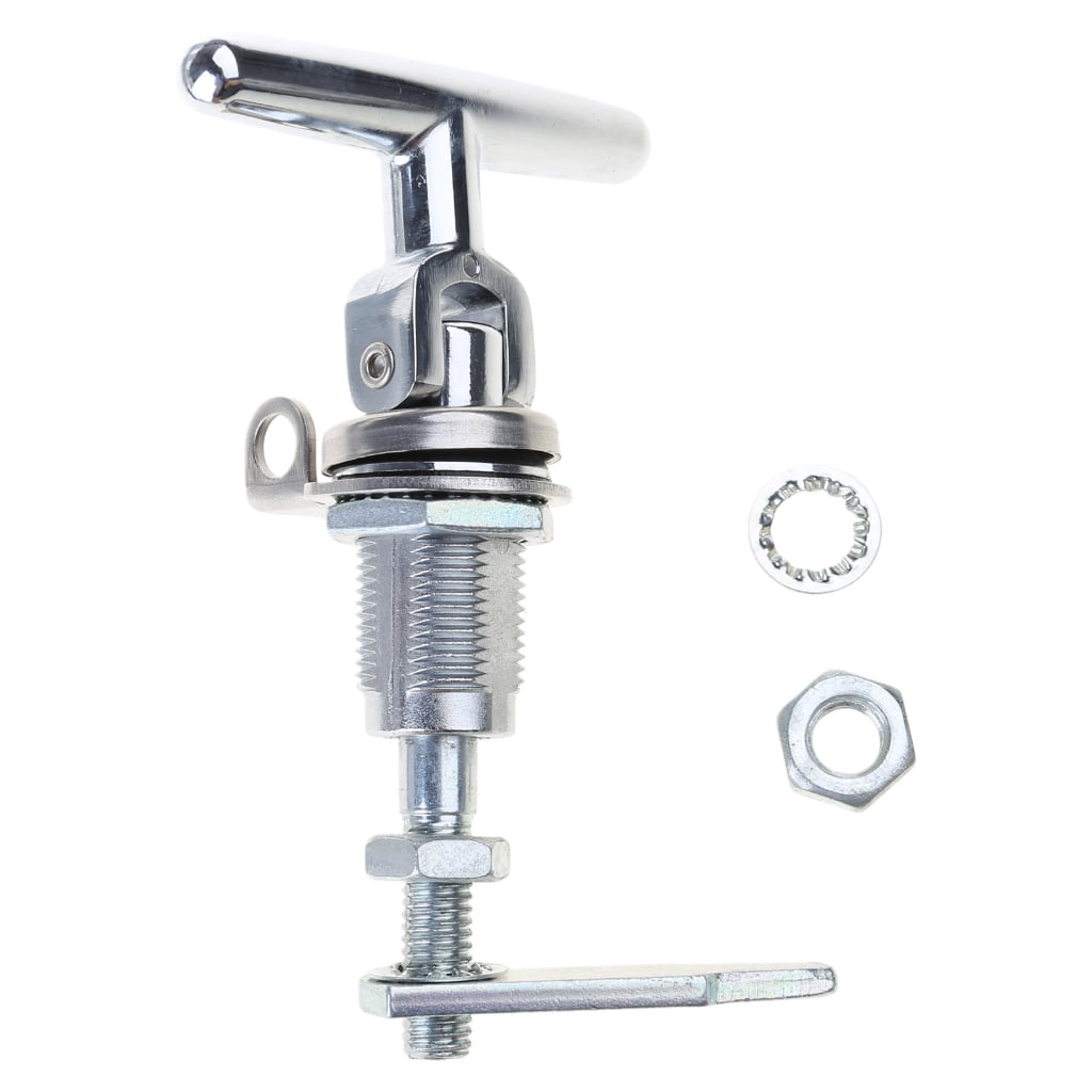 Heavy Duty Foldable T Handle Draw Latchs Lock Secure Adjustable 7mm for ...