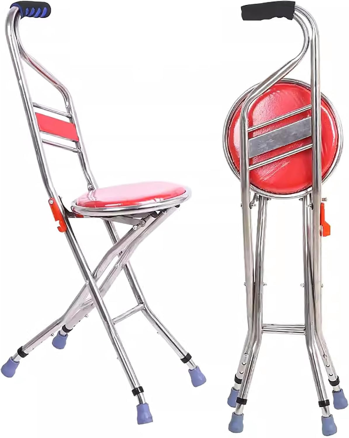 Heavy Duty Folding Cane with Seat for Seniors – 286 lbs Capacity ...