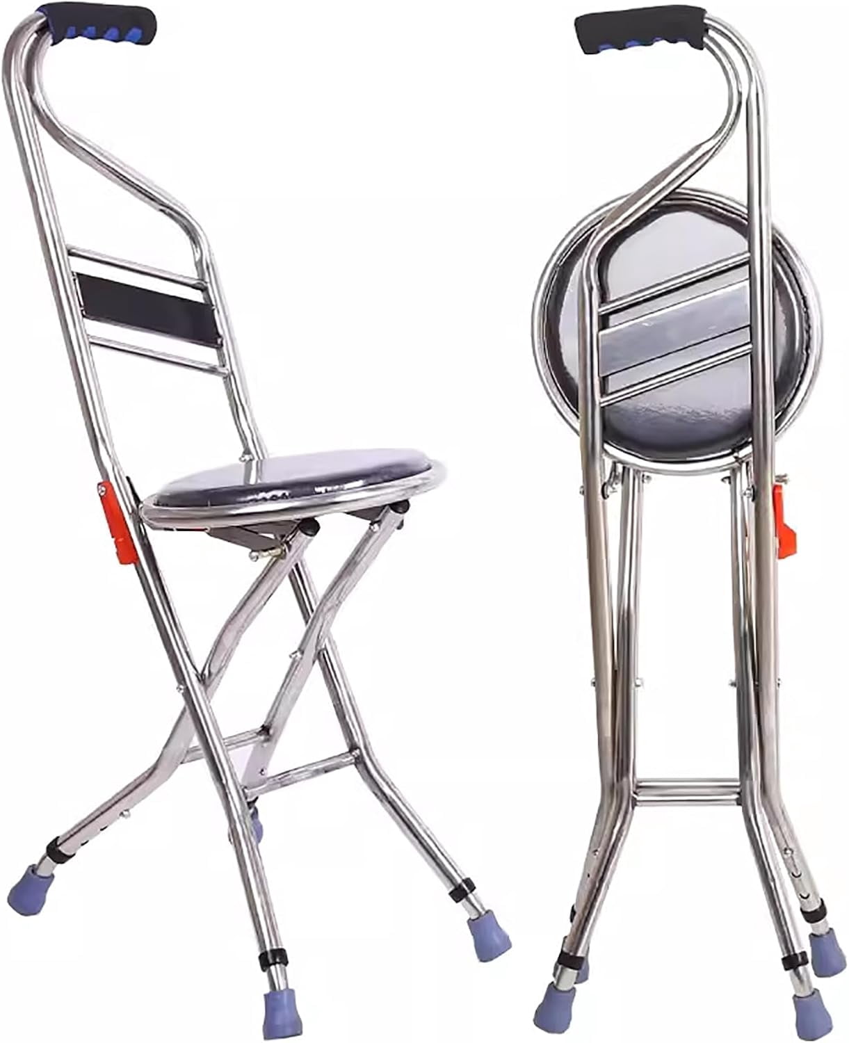 Heavy Duty Folding Cane with Seat for Seniors – 286 lbs Capacity ...