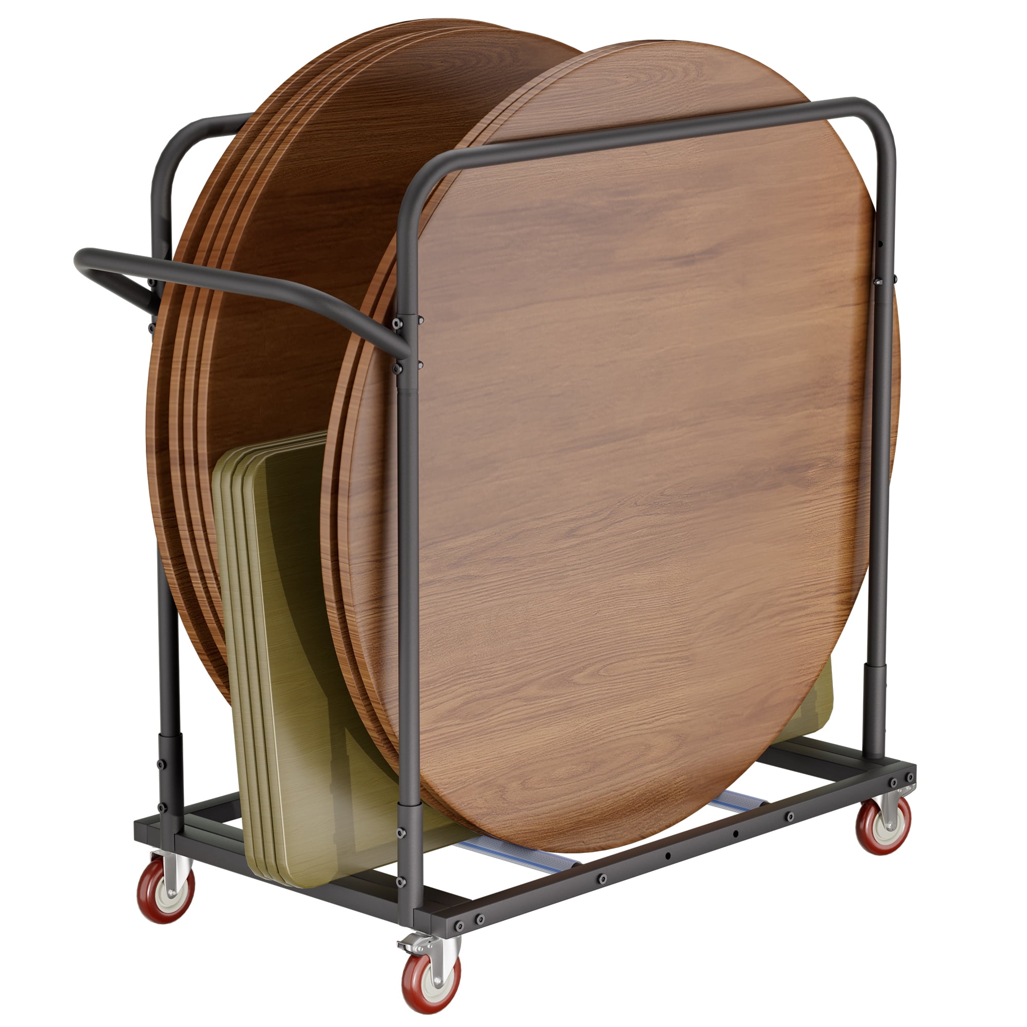Heavy-Duty Folding Chair & Table Transport Cart - 800lb Load Rating ...