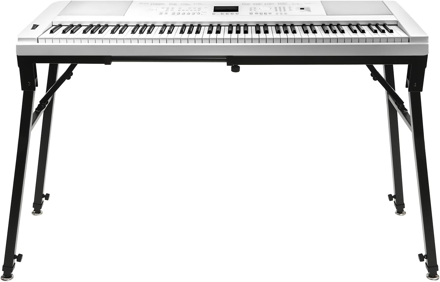 Heavy Duty Folding Keyboard Stand, Adjustable Keyboard Stand Piano DJ Keyboard Table, Portable ...