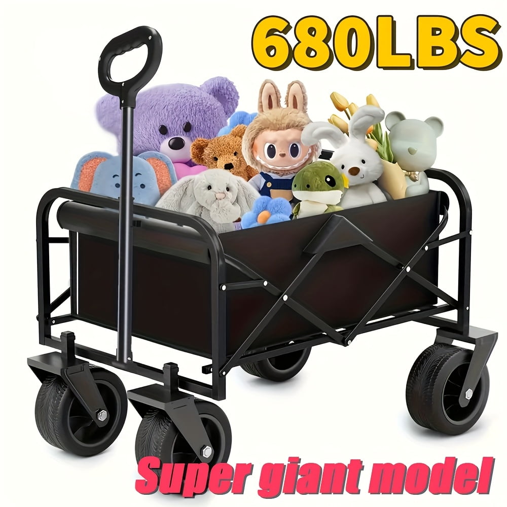 Heavy Duty Folding Trolley - 350/450/550/680LBS Capacity Options ...