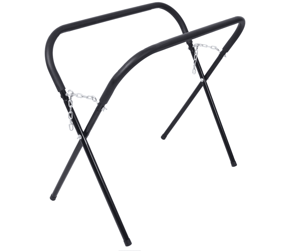 Heavy Duty Folding Work Stand, 750lb Capacity, Adjustable Height ...