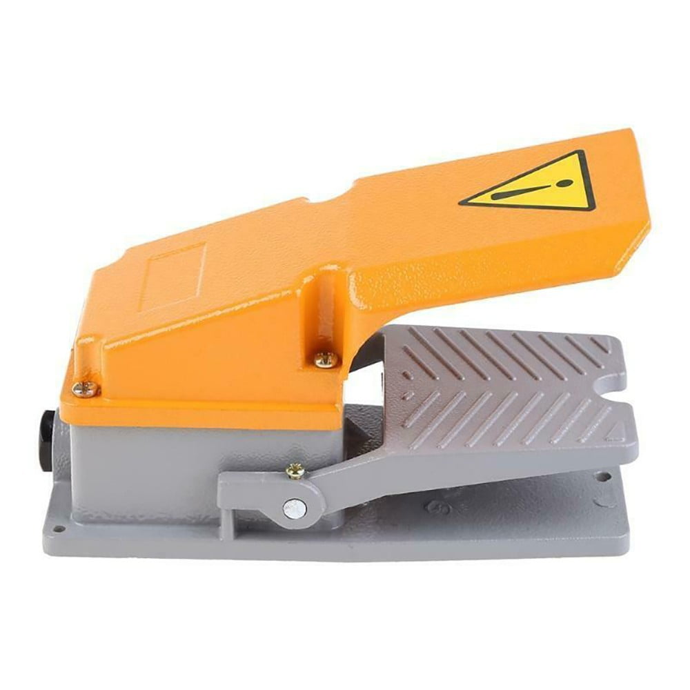 Heavy Duty Foot Switch Pedal Cast Aluminum 15A Spdt with Guard ...