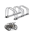 Heavy Duty Freestanding Bike Floor Stand – Dual Cycle Parking Rack for ...