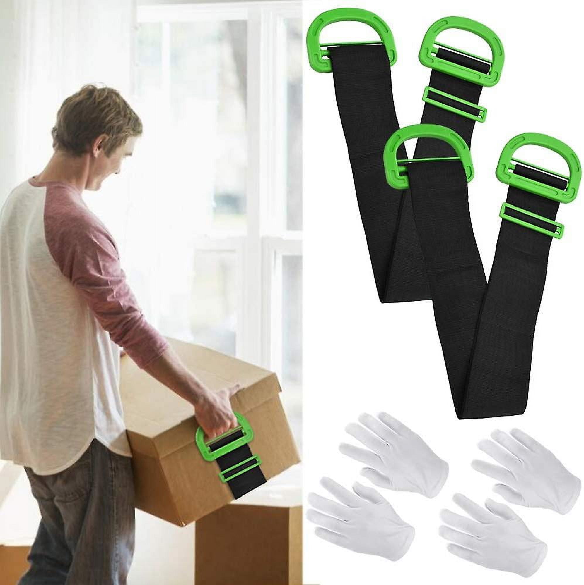 Heavy Duty Furniture Carrying Straps - 600lb Load, Adjustable Lifting ...
