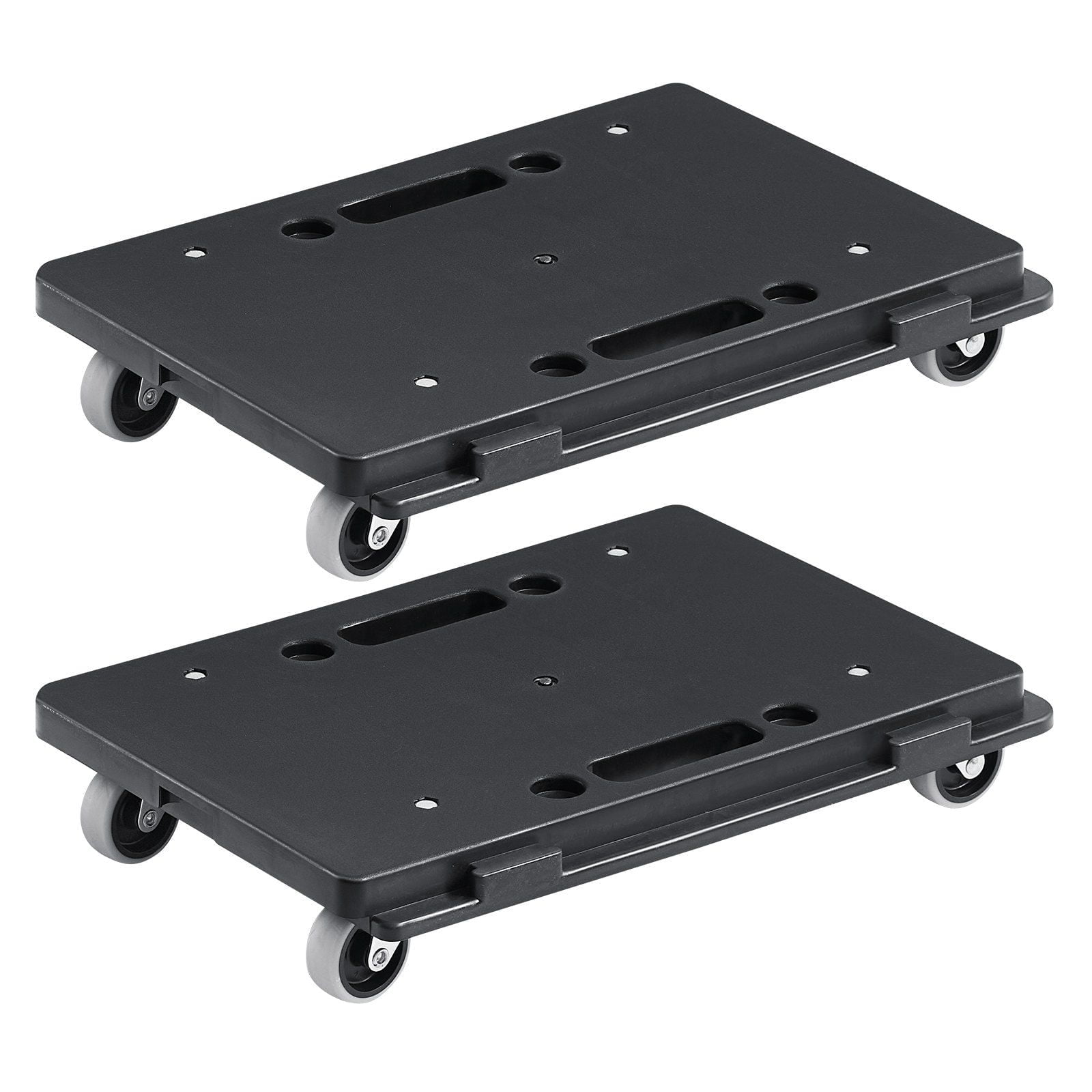 Heavy Duty Furniture Dolly 2 Pack, 500 lbs Capacity Each - 4 Wheel ...