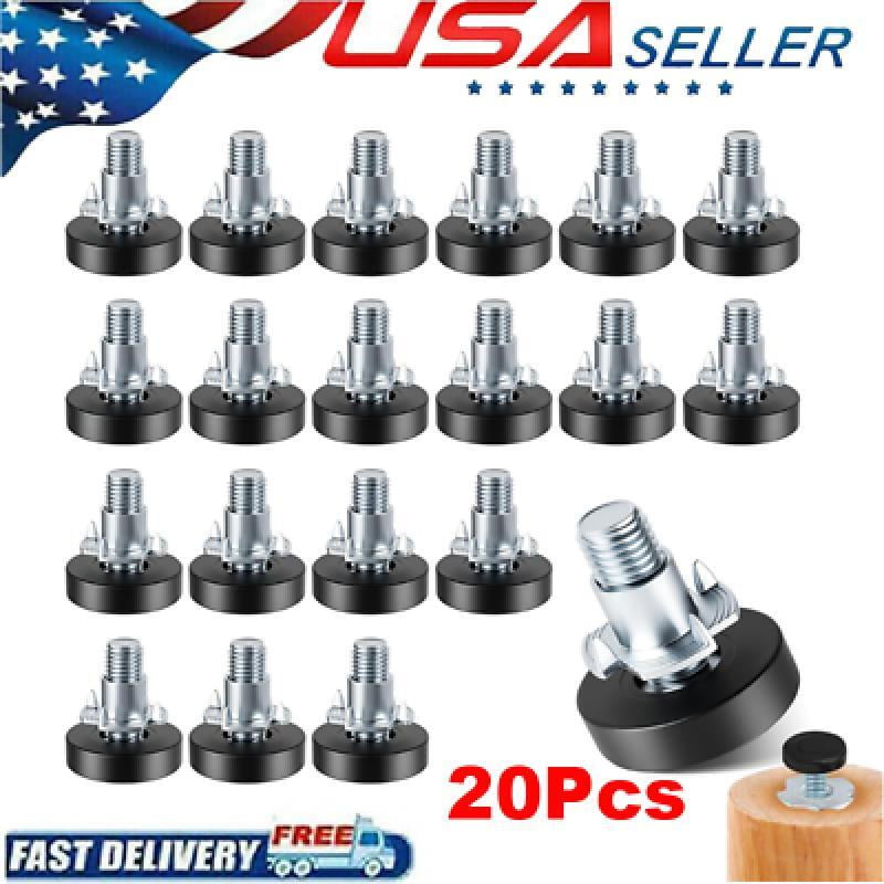 Heavy Duty Furniture Levelers, 20 Pack Threaded Leveling Feet Furniture ...
