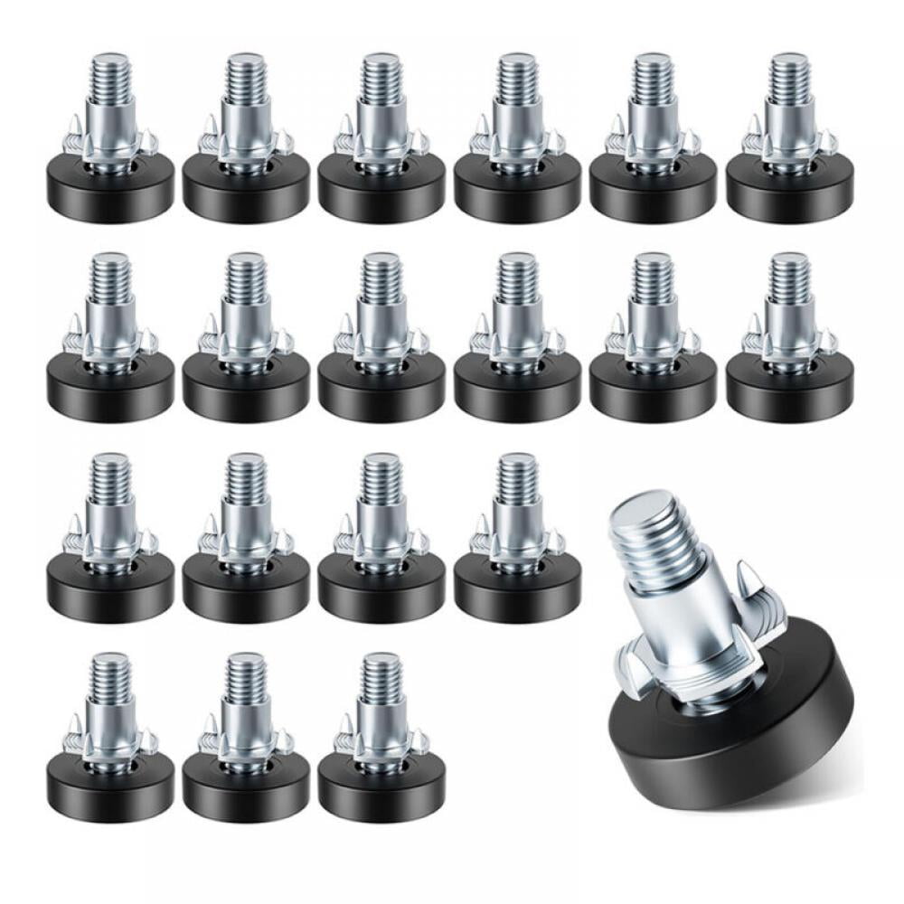 Heavy Duty Furniture Levelers, 20 Pack Threaded Leveling Feet Furniture ...
