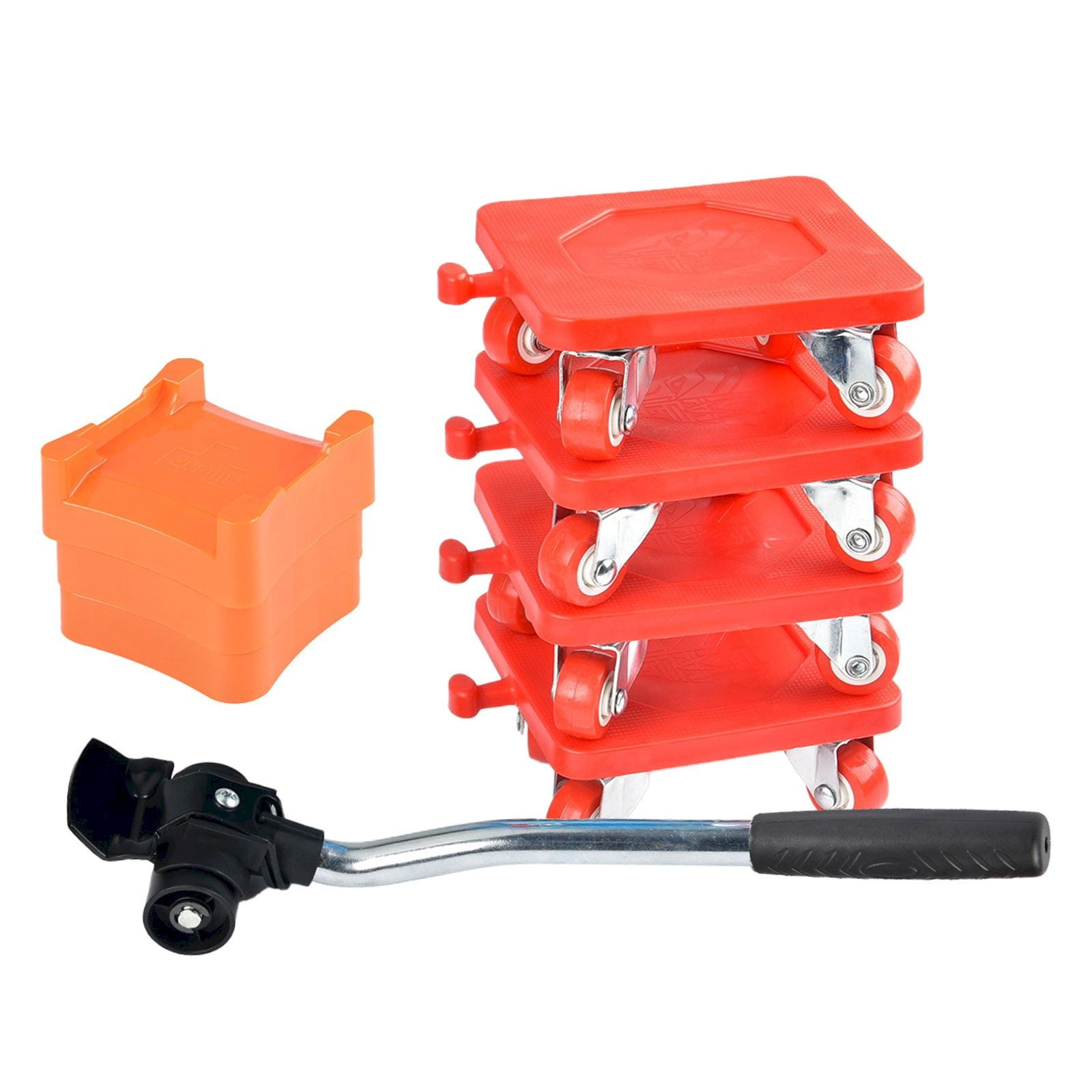 Heavy-Duty Furniture Movers - 4-Wheel Panel with 360° Rotatable Casters ...