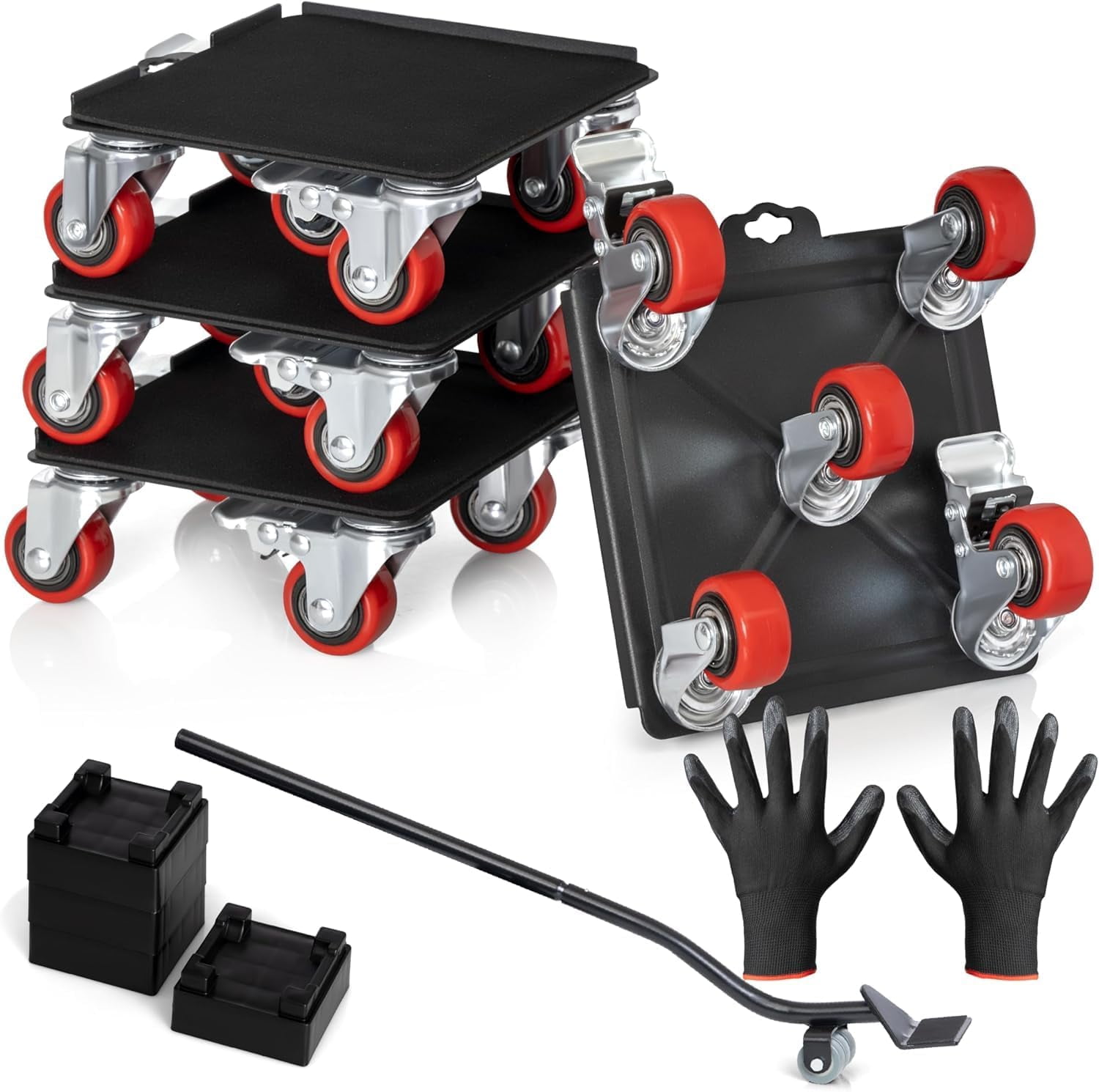 Heavy Duty Furniture Movers with Wheels Furniture Dolly Kit Moving Furniture Lift Mover Tool Set ...