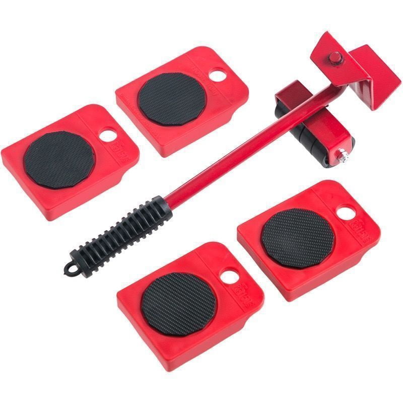 Heavy Duty Furniture Moving Kit, 4 Non-Marking Plate Sliders and 1 ...