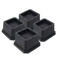 Heavy Duty Furniture Risers 2 Inch, Adjustable Bed Risers and Dorm Bed ...