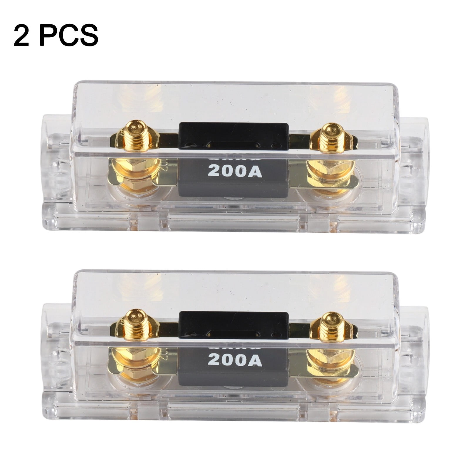 Heavy Duty Fuse Kit 2 Holders And 200A Fuses For Automotive ...