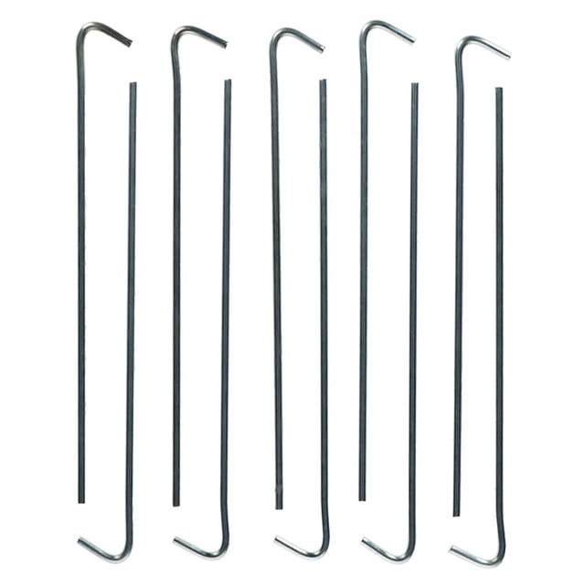 Heavy Duty Galvanised Steel Metal tent Pegs Fasteners For Camping Tents ...
