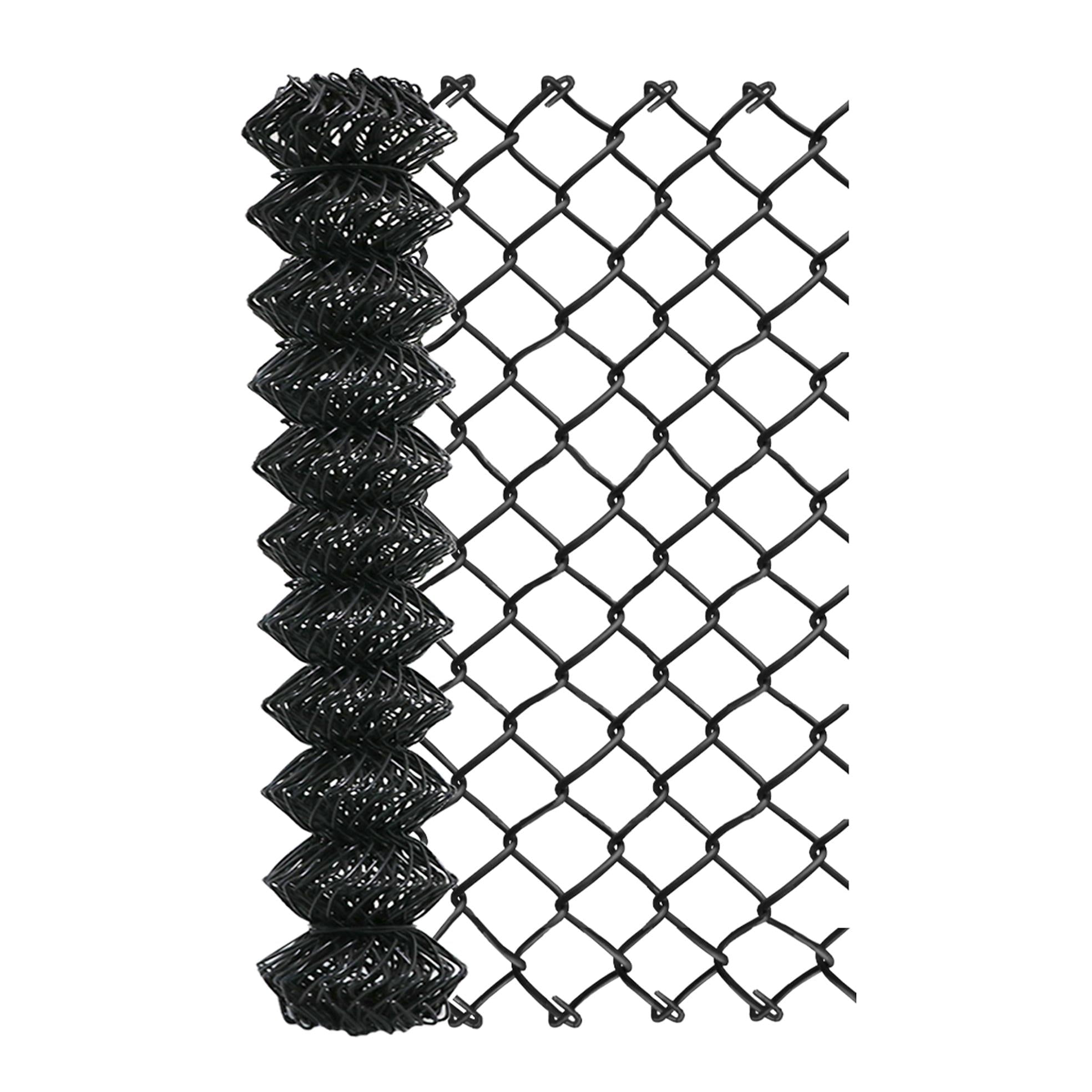 Heavy-Duty Galvanized Steel Chain Link Fence Fabric – 6x50 ft. | 7 AWG ...