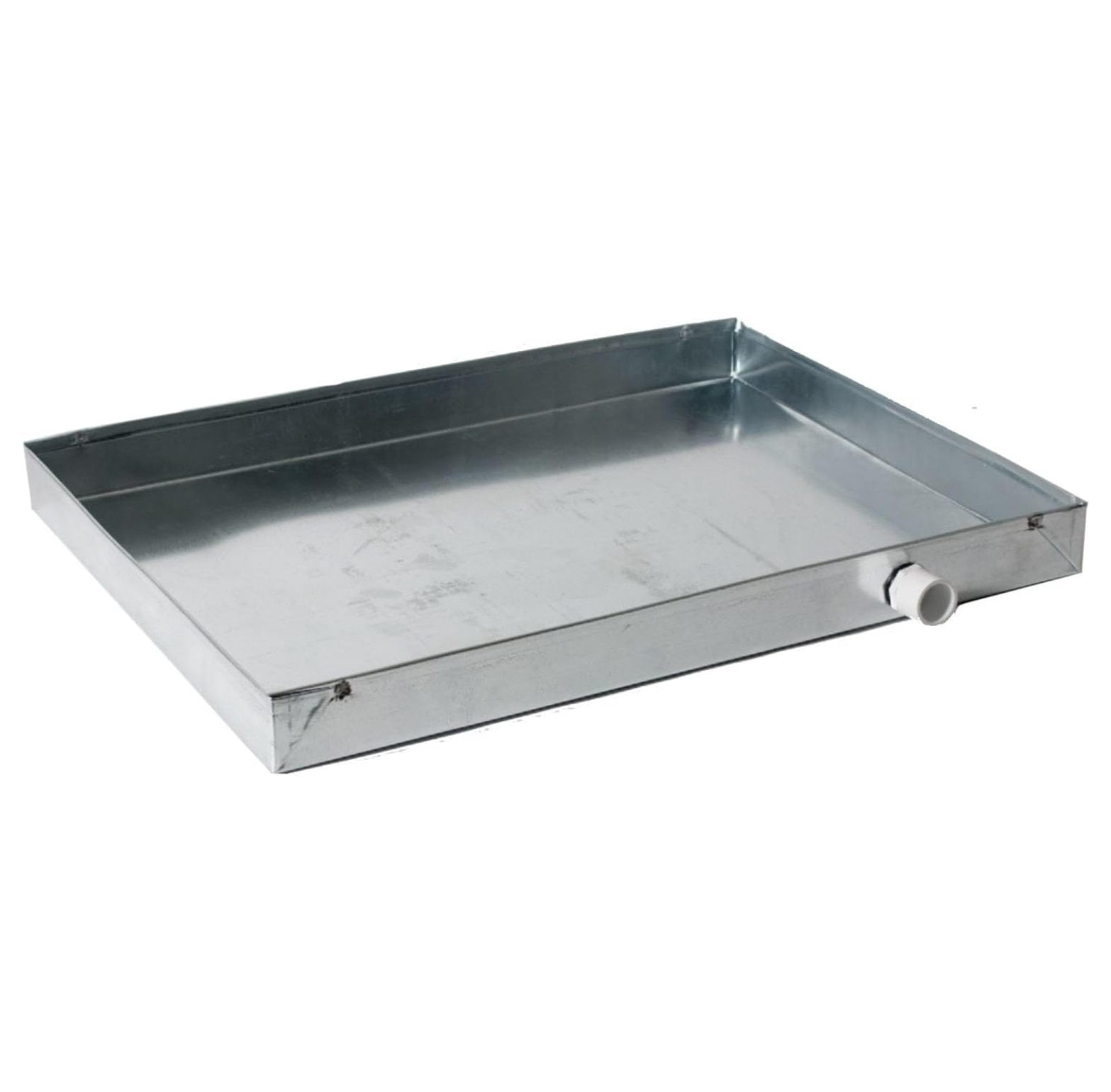 Heavy-Duty Galvanized Steel Drain Pan for HVAC Units - Rust-Resistant ...