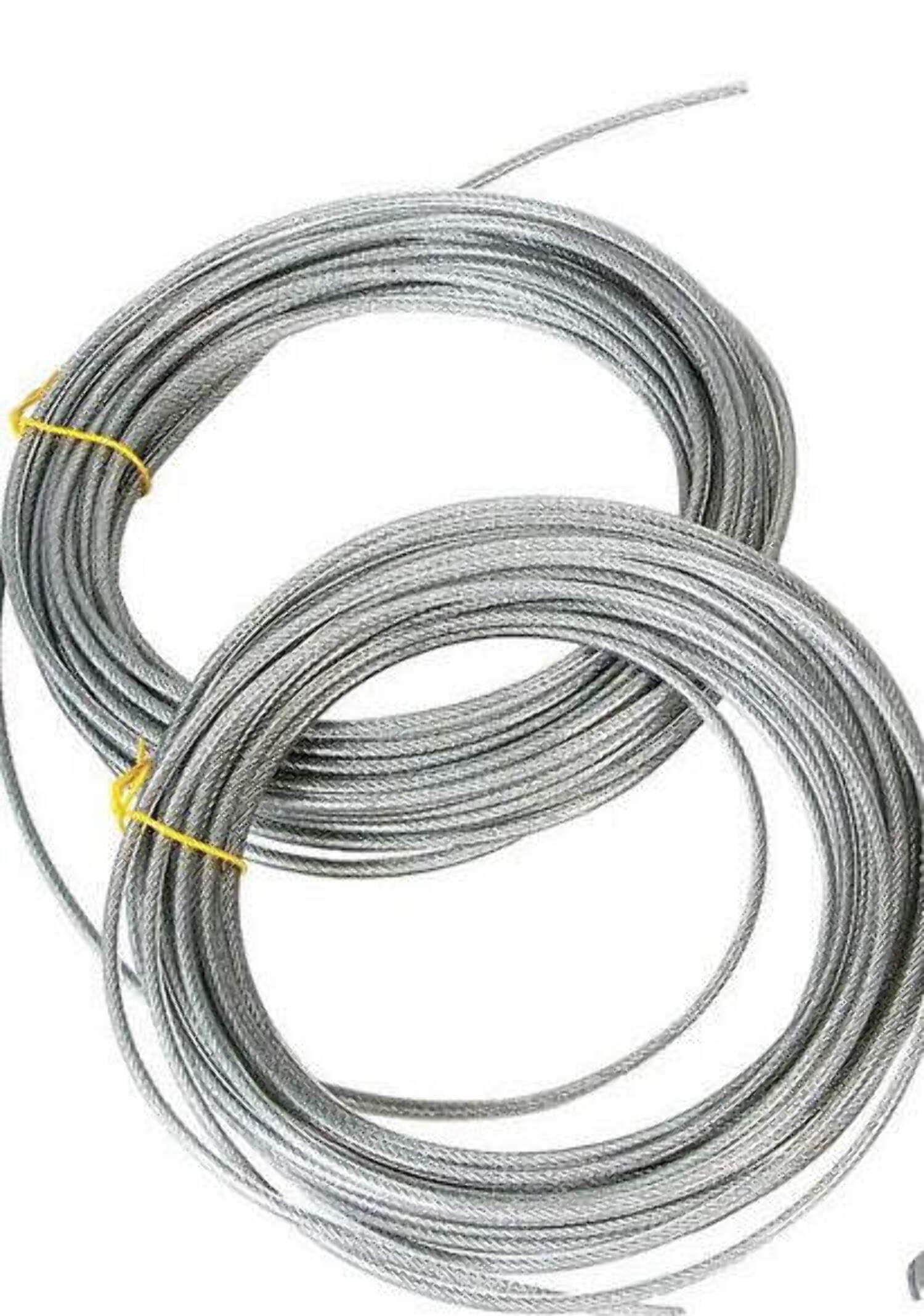 Heavy Duty Galvanized Vinyl Coated Clothesline Cable - Walmart.com