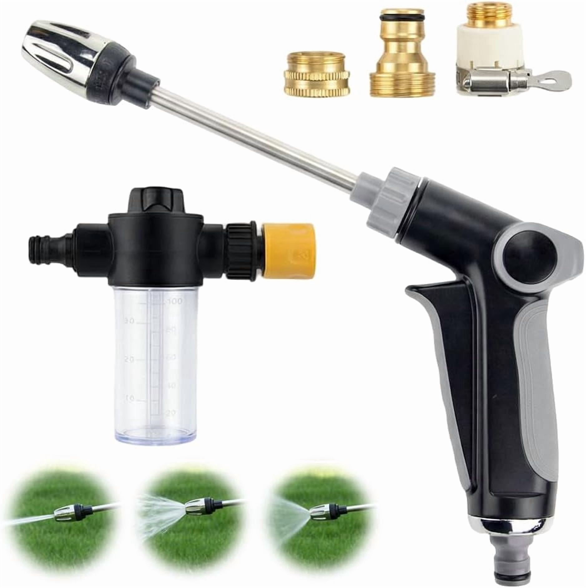 Heavy Duty Garden Hose Nozzle – 2026 upgraded multi-function sprayer ...