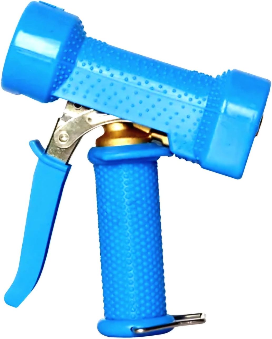 Heavy Duty Garden Hose Nozzle, Industrial Spray Gun, Blue, Ergonomic ...