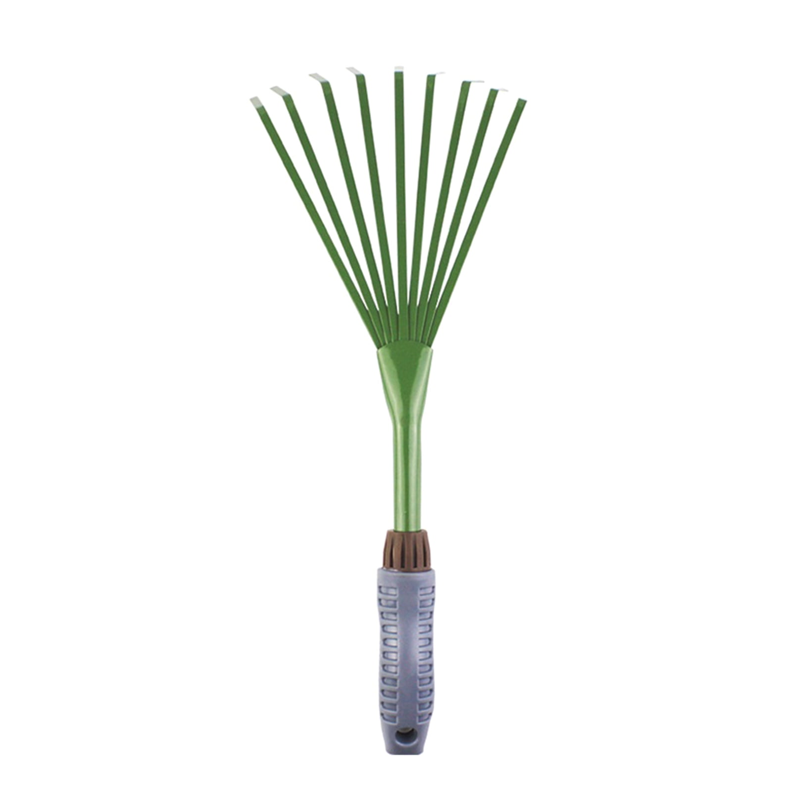 Heavy Duty Garden Rake Grass Rake Durable Iron Potting Nine Tooth Rake ...