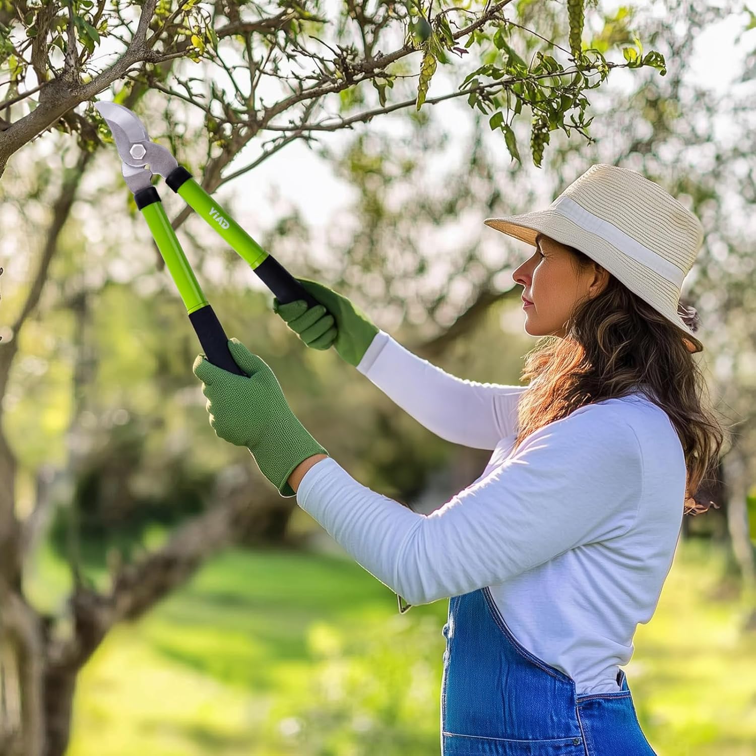 Heavy Duty Garden Shears Set for Tree Trimming, Pruning Shears with ...