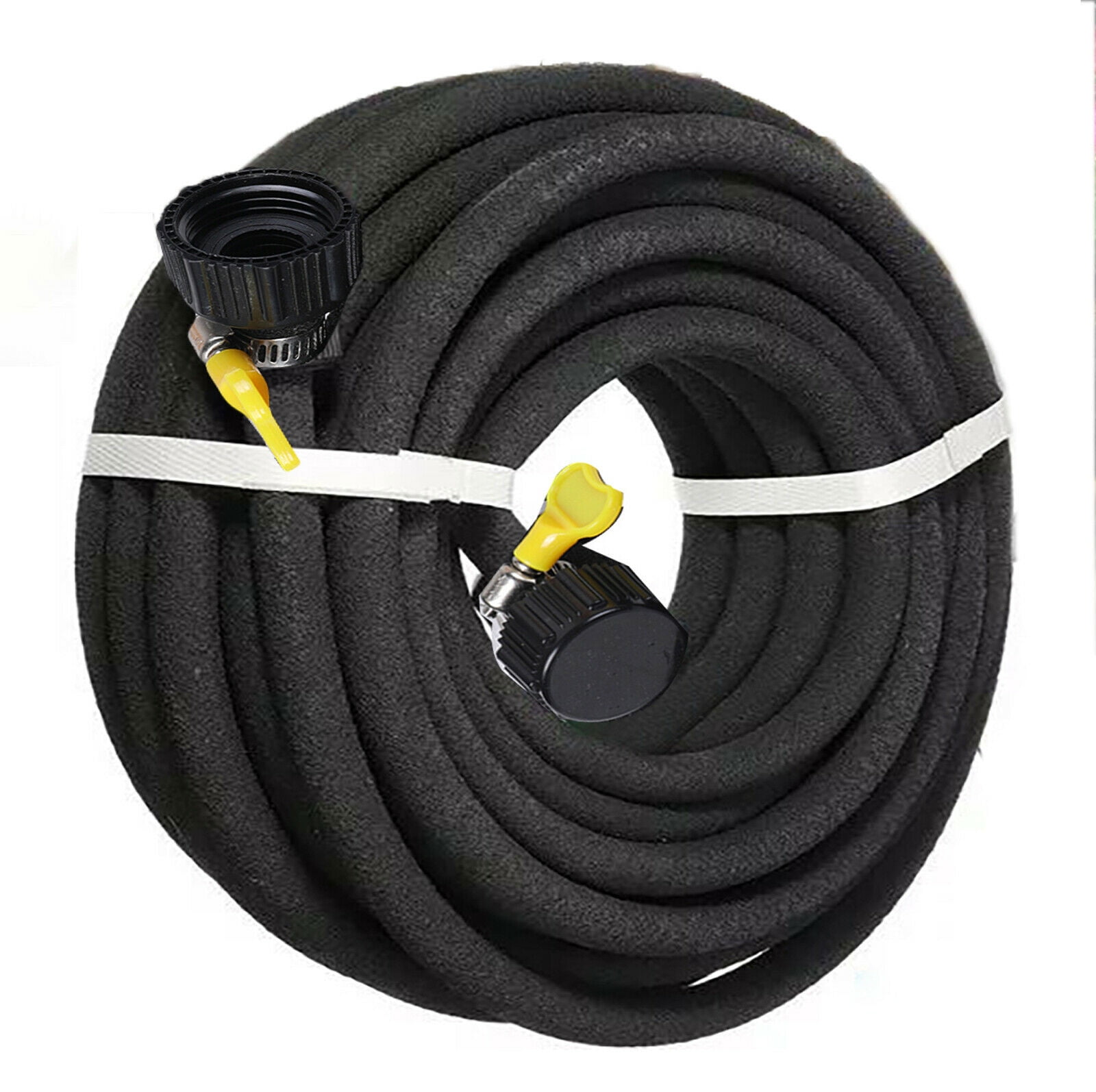 Autoez 98FT Heavy Duty Garden Soaker Hose, Recycled Rubber Drip Hose ...