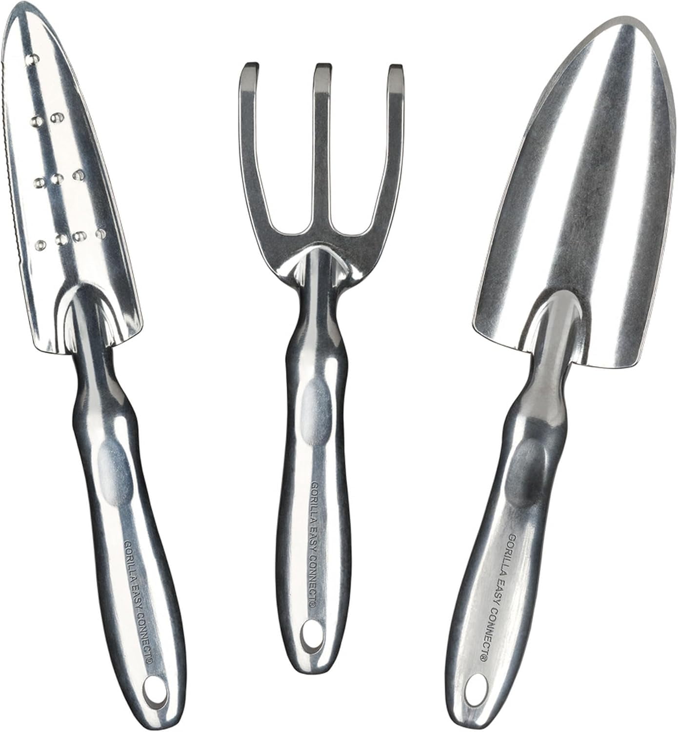 Heavy Duty Garden Tools with Digging Trowel, Transplant Trowel and ...