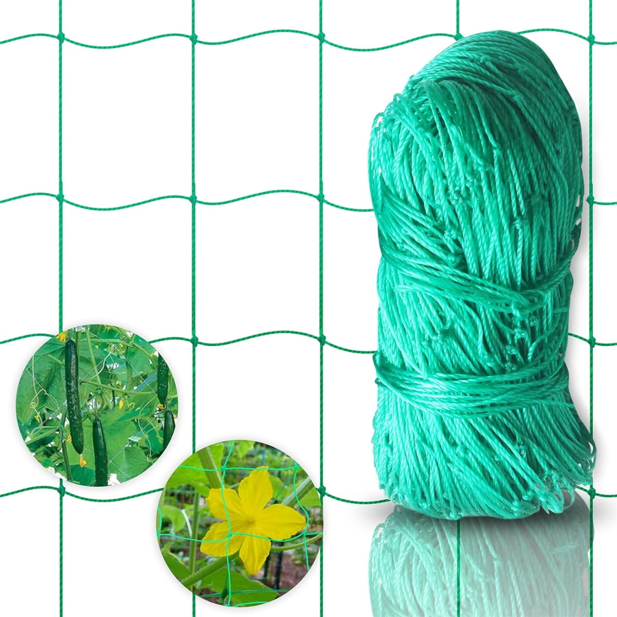 Heavy Duty Garden Trellis, 16.5x6 Ft Netting Trellis for Climbing ...