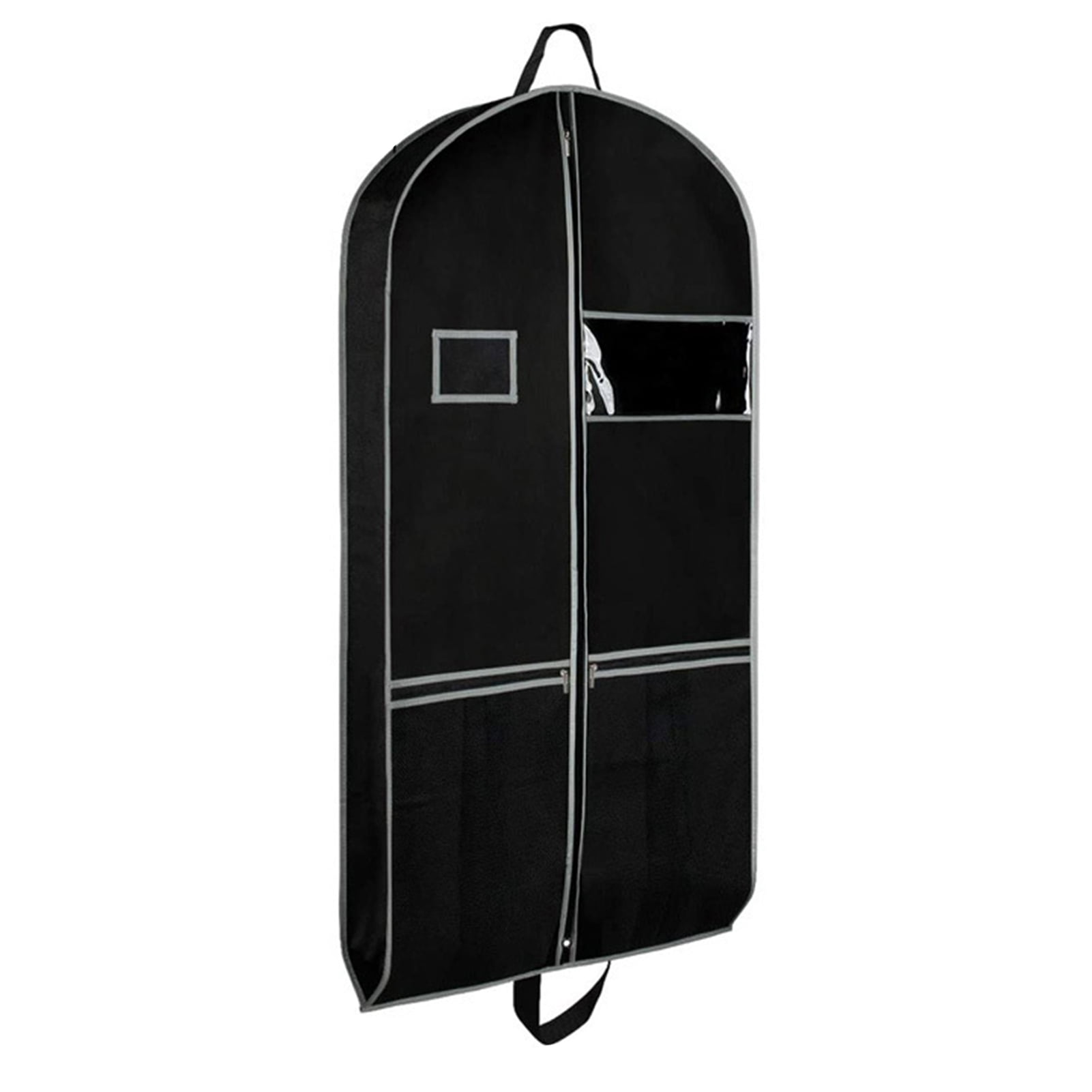 Heavy-Duty Garment Bag - Non-woven Fabric Clothing Dust Cover with ...