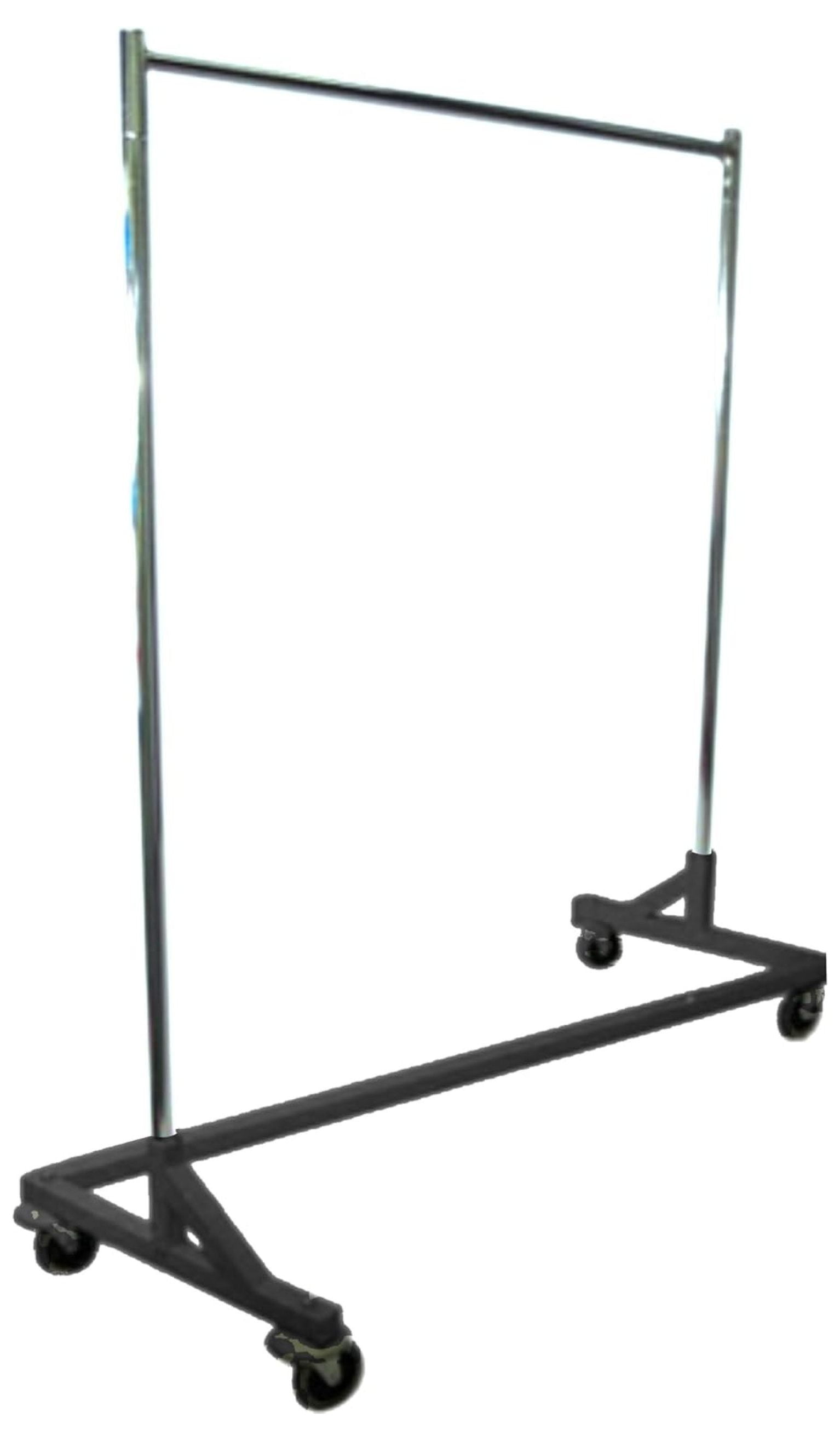 Heavy Duty Garment Rack 400lb Capacity - Rolling Z Rack Adjustable ...