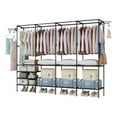 Clothes Rack Heavy Duty Clothing Racks for Hanging Clothes, Portable ...