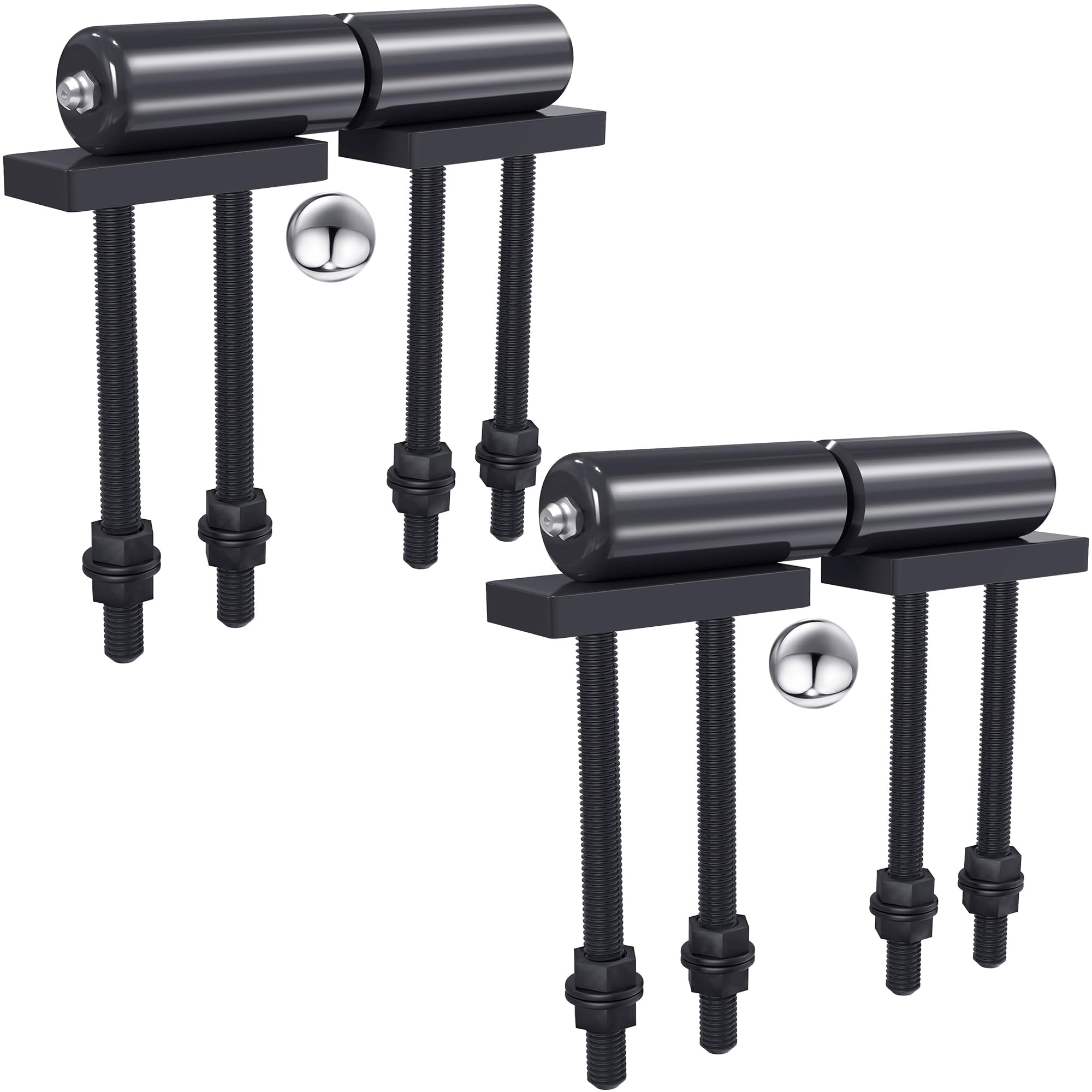 Heavy Duty Gate Hinges, Weld On Hinges, 7 Inches, 900lbs Capacity for ...