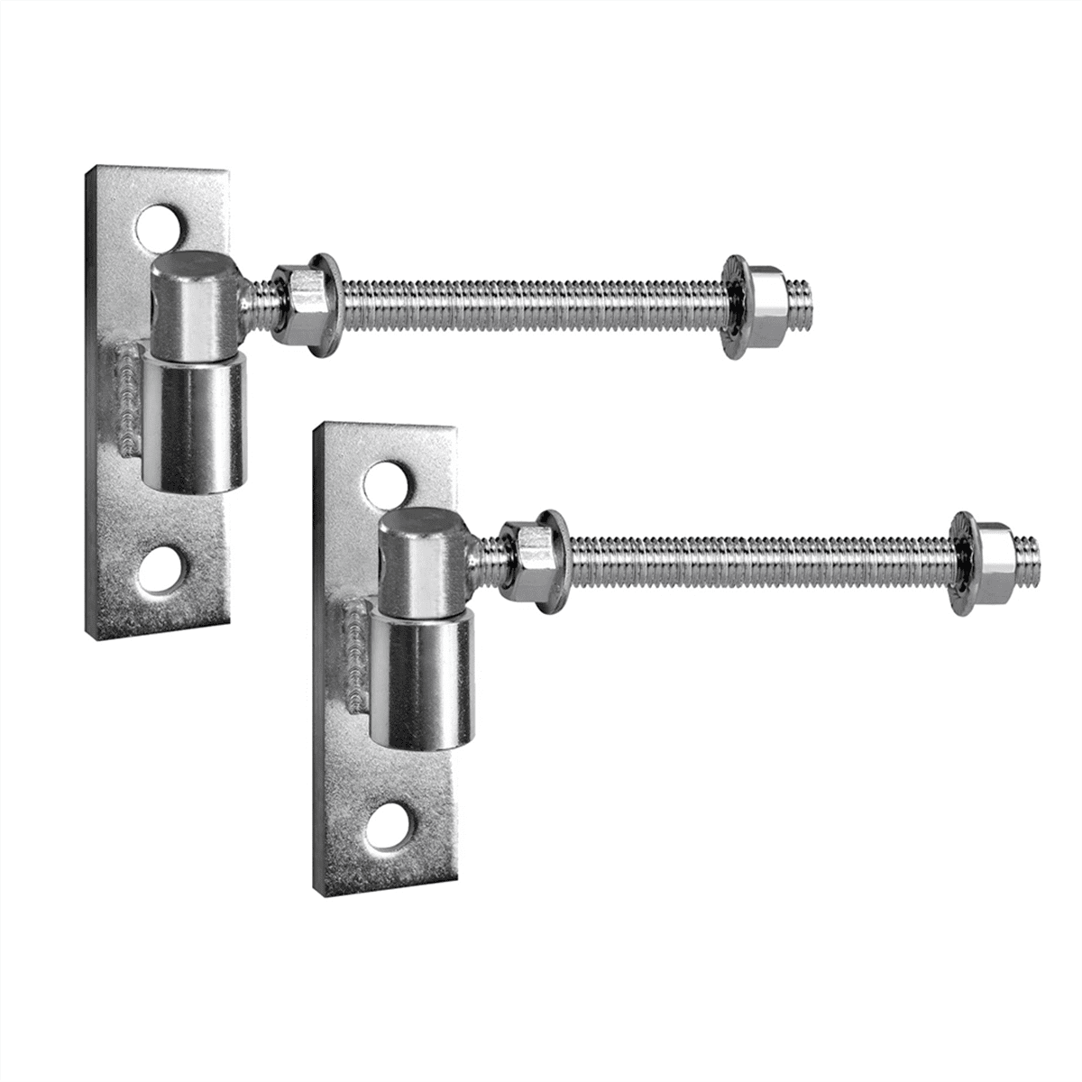 Heavy Duty Gate Hinges for Wood & Metal Gates, 8 Inch J Bolt Hinge, 2 ...
