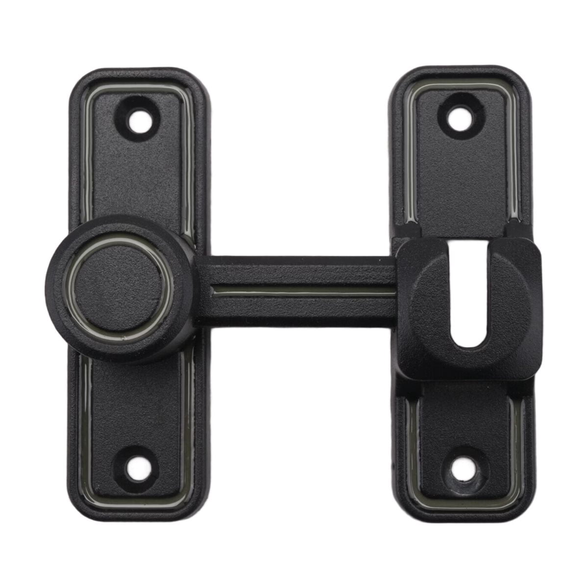 Heavy Duty Gate Latches 90 Degree Right Angle Barn Door Lock Anti-Theft ...